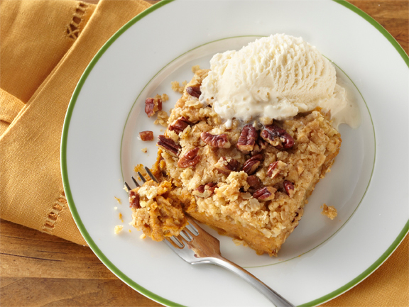 Pumpkin Pecan Crumble - S&W Beans Recipe