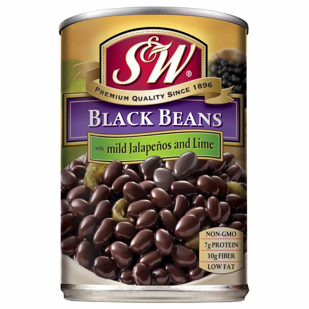 S&W® Jalapeño Black Beans with Lime Juice – S&W Beans